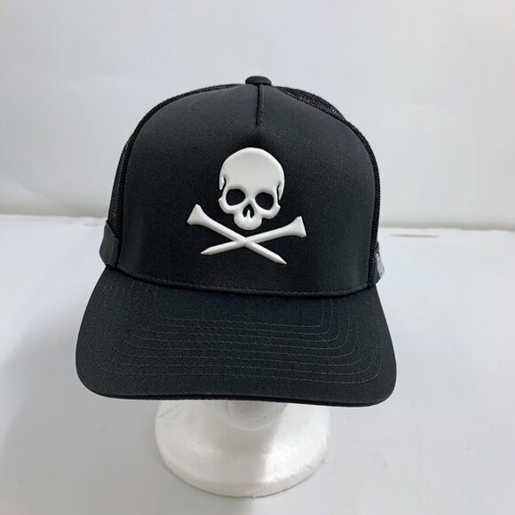 G/FORE | Accessories | Gfore Mens Skull And Golf Tees Mesh Snapback ...
